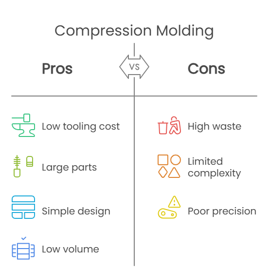 Compression vs. Injection Molding for Rubber - Dekuma